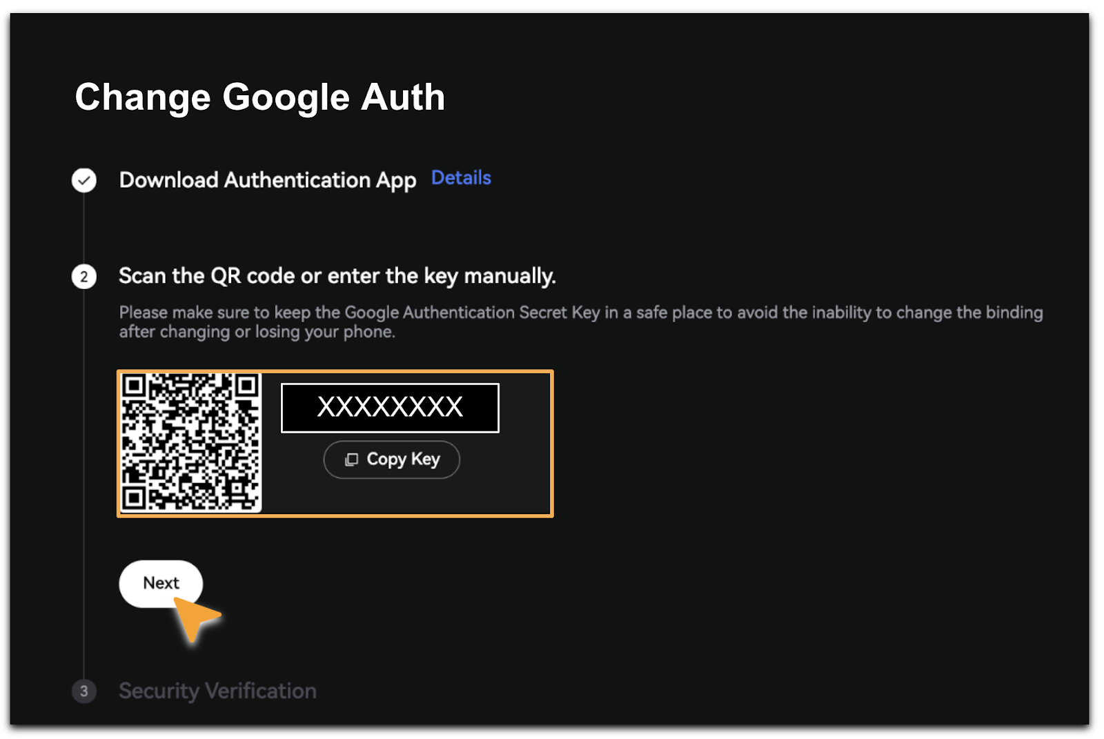 How to Reset Google Auth in LBank? (Web)